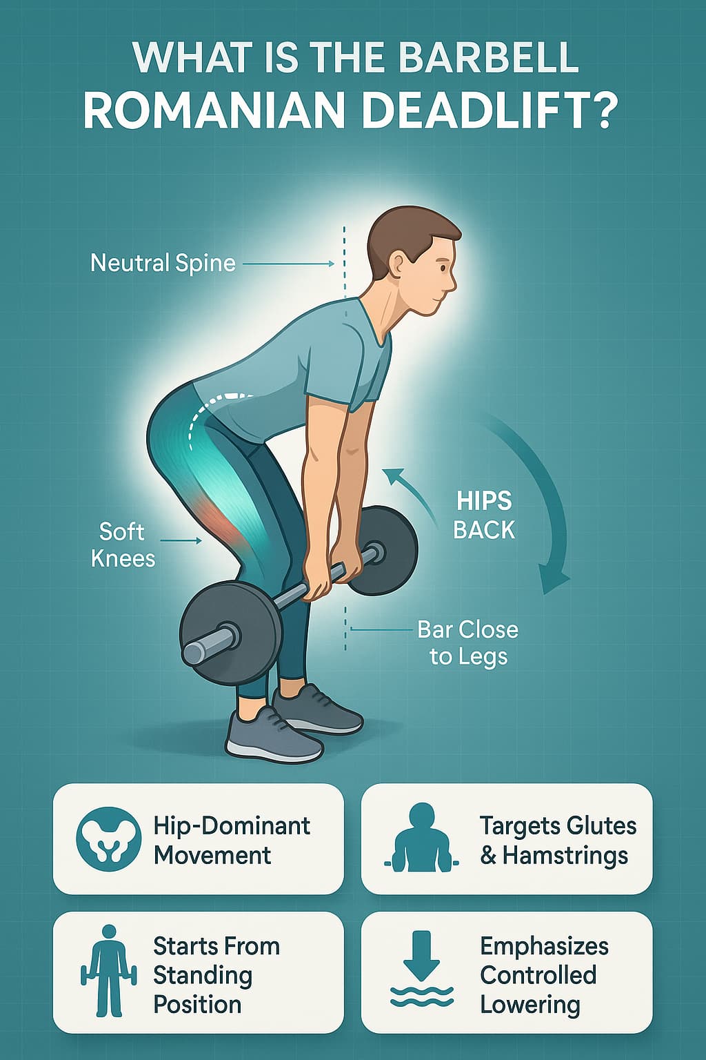 Barbell Romanian Deadlift: Build Stronger Glutes & Hamstrings